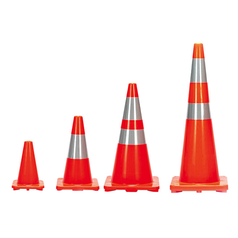 Different Sizes Solid Orange Traffic Cone - Taizhou Shangcheng ...